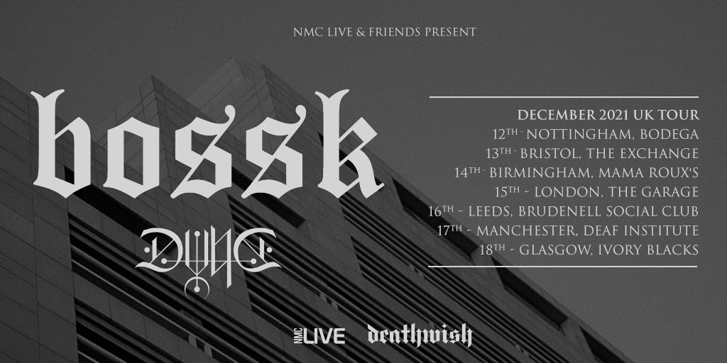 Bossk to tour UK in December: News – At The Barrier