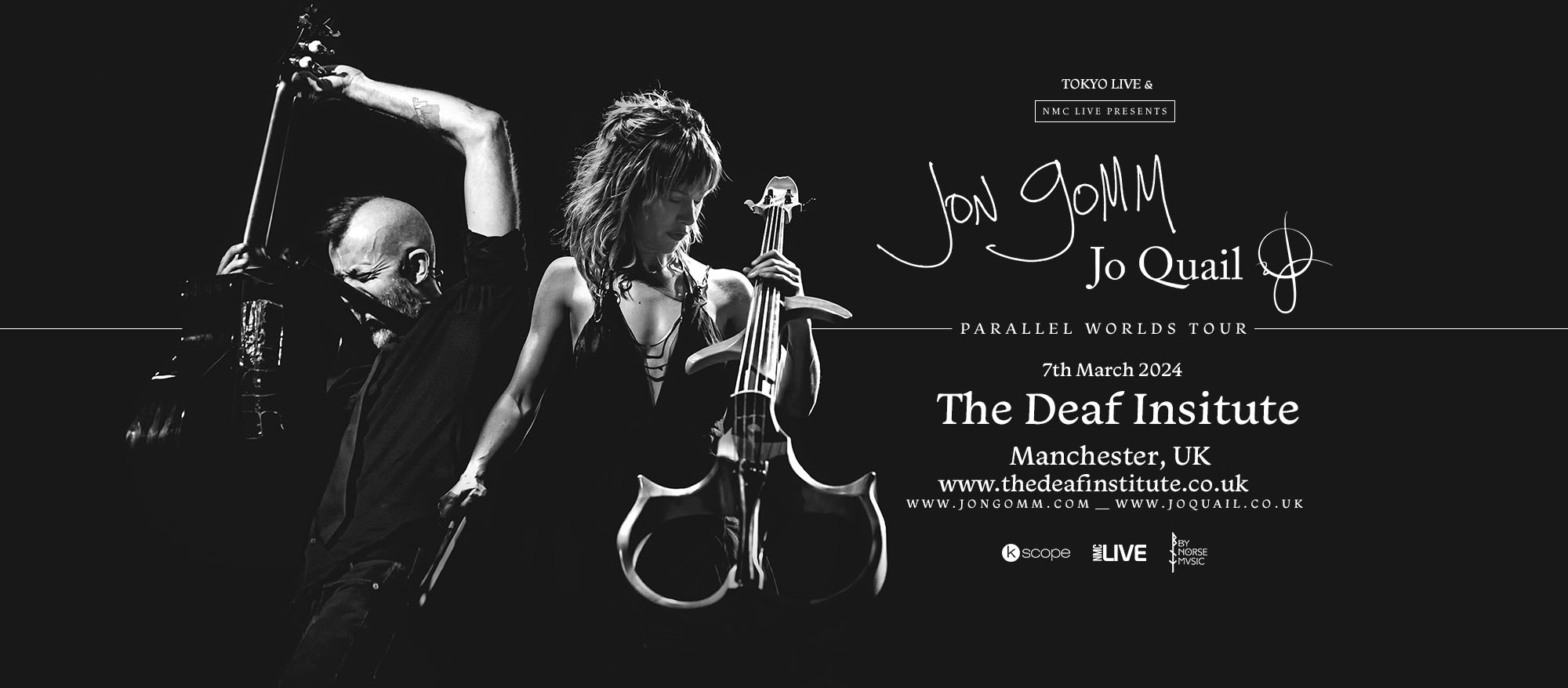 Jo Quail & Jon Gomm - Deaf Institute, Manchester: Live Review : At The ...