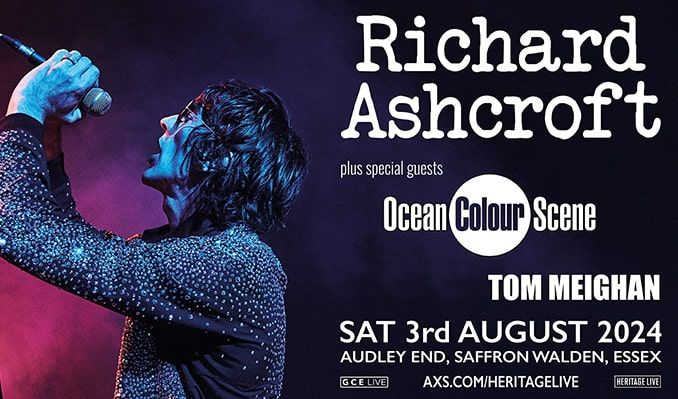 Richard Ashcroft w/Ocean Colour Scene & Tom Meighan - Audley End House ...