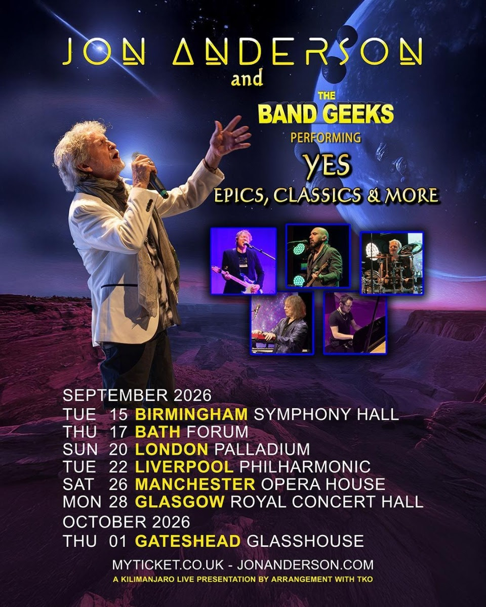 Jon Anderson and The Band Geeks - UK tour: News : At The Barrier